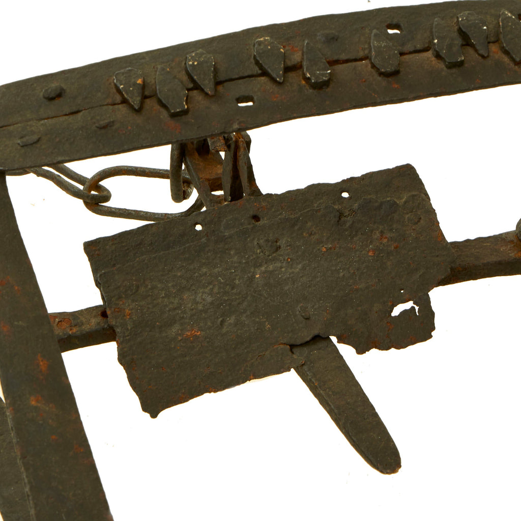 Original U.S. Revolutionary War Era Blacksmith Made Iron Bear Trap fro ...