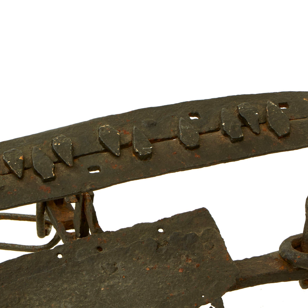 Original U.S. Revolutionary War Era Blacksmith Made Iron Bear Trap fro ...