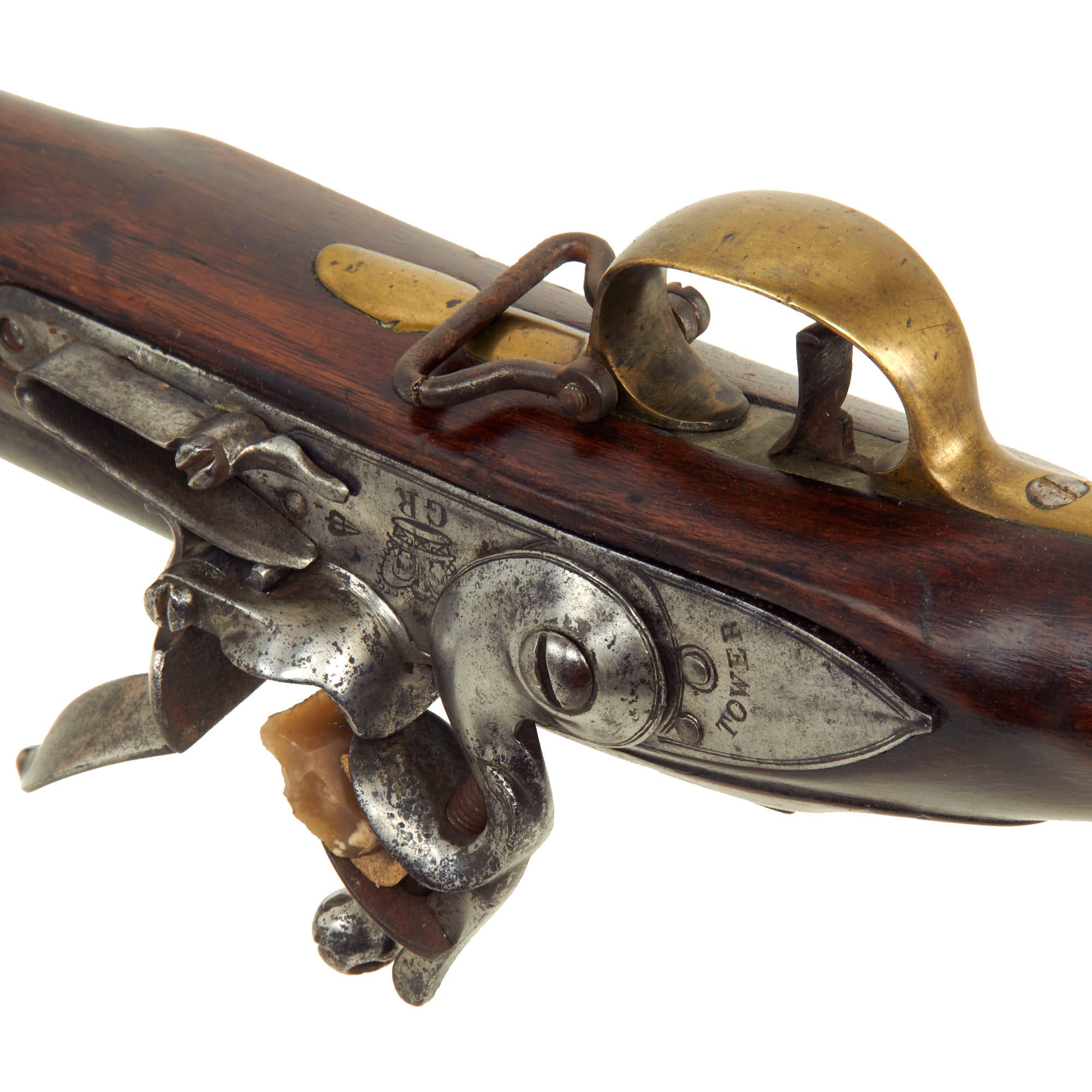 Original British Napoleonic 3rd Model P-1796 Tower Brown Bess Flintloc ...