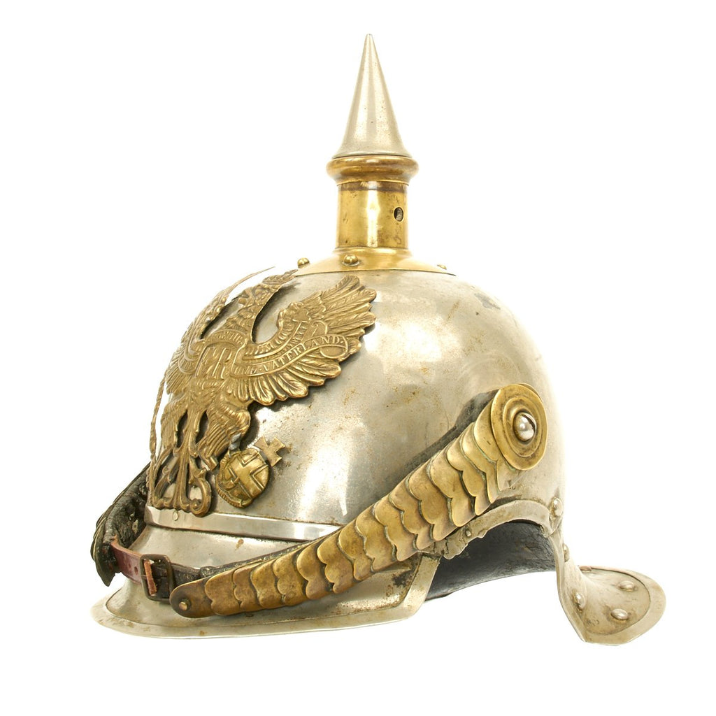 Original Prussian M1867 Cuirassier Metal Cavalry Helmet from the Franc ...