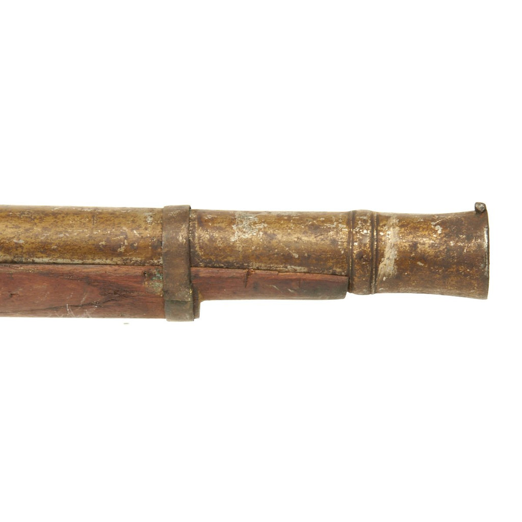 Original 19th Century Antique Indian Matchlock Wall Gun c.1800/1850 ...