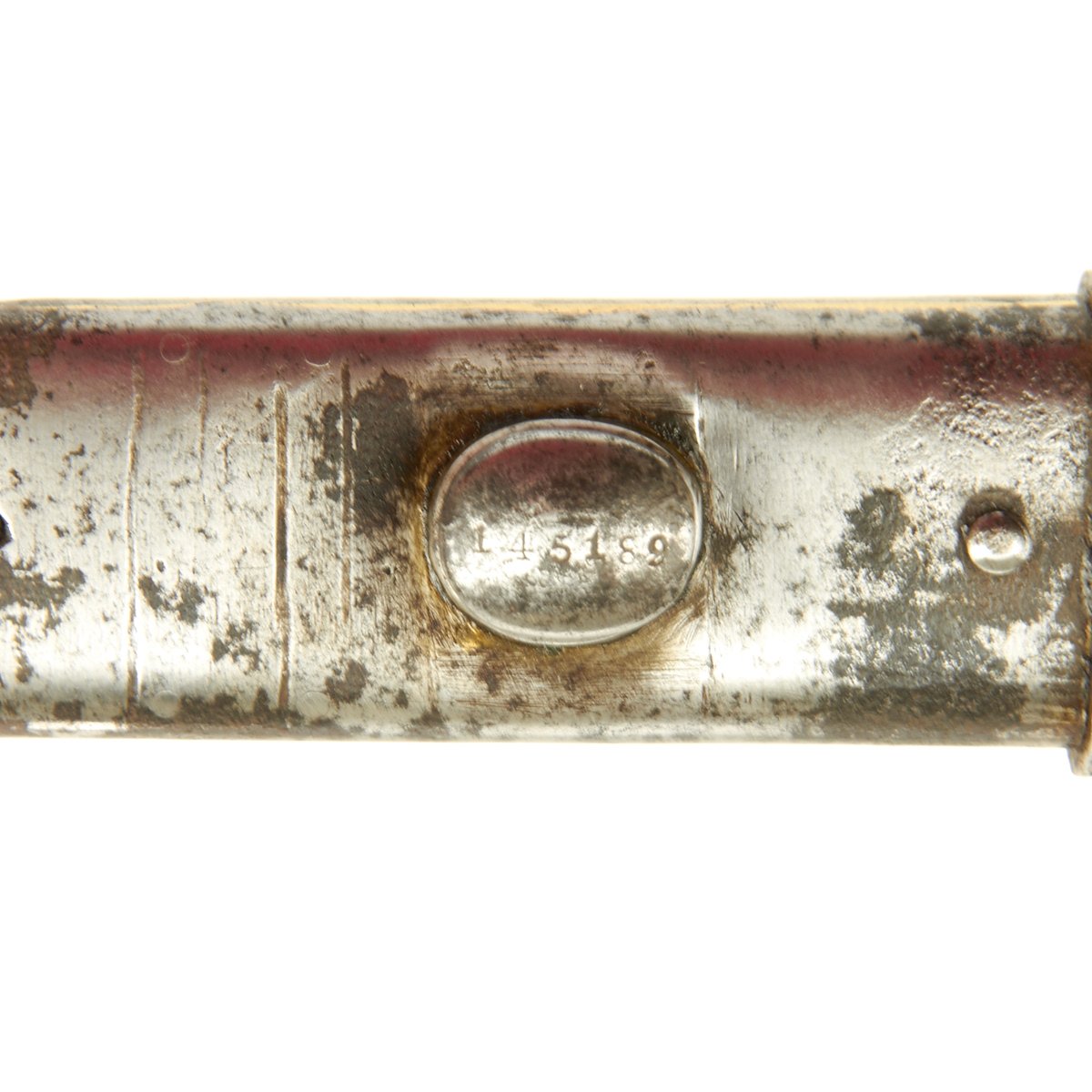 Original 19th Century Japanese Type 18 Murata Rifle Bayonet with Leath ...