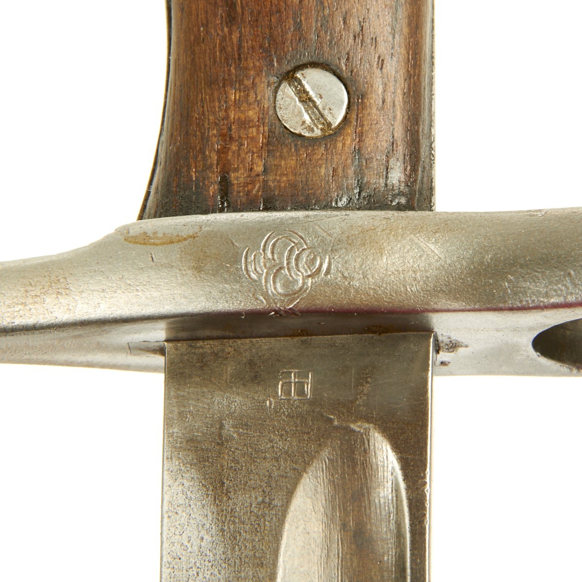 Original 19th Century Japanese Type 18 Murata Rifle Bayonet with Leath ...