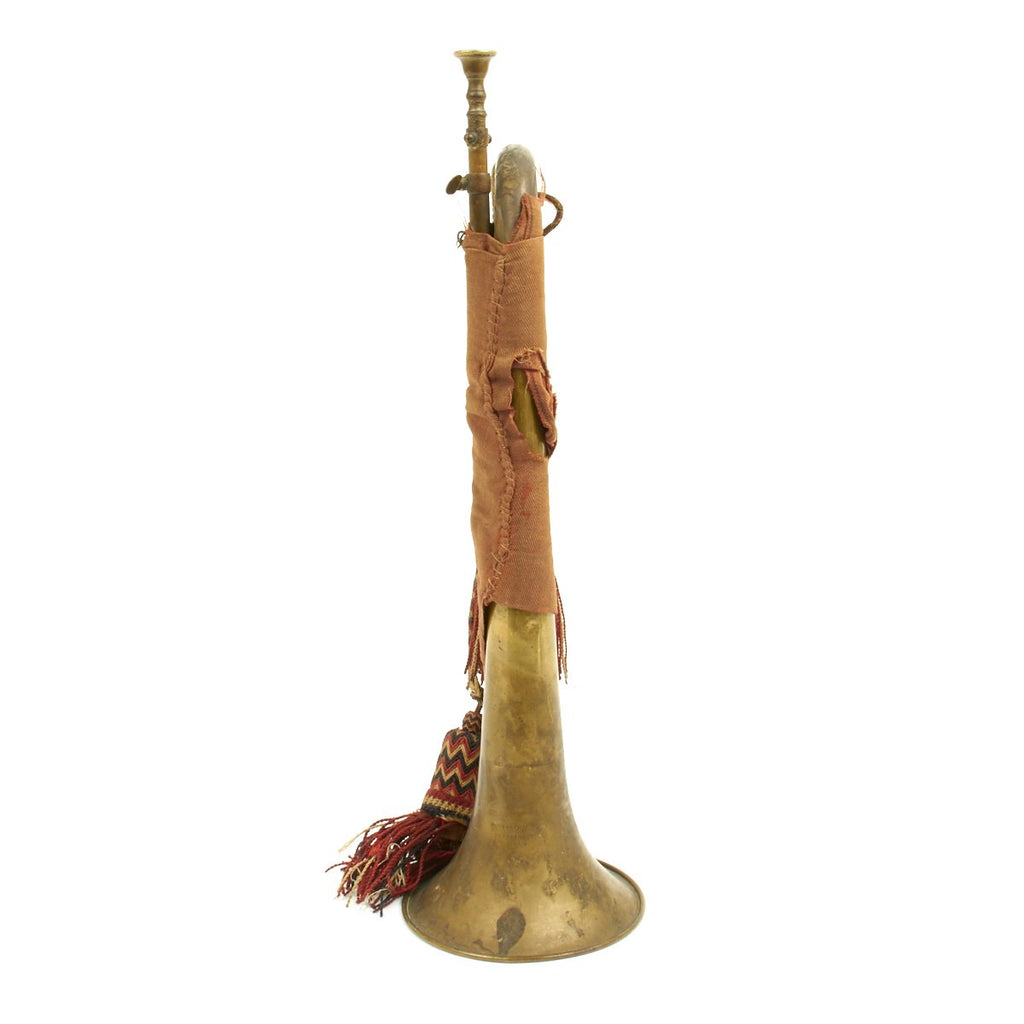 Original French WWI Clarion Bugle With Original Cords by DIDIERS & CHA ...