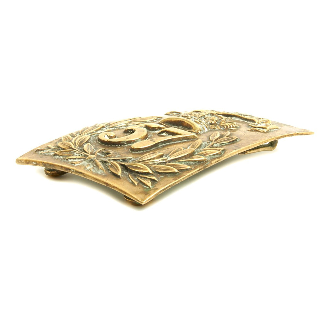 Original British Early 19th Century Cross Belt Plate from the 57th Reg ...