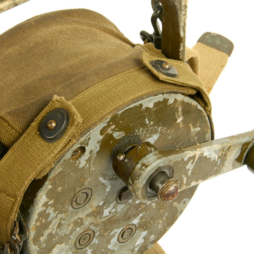 Original U.S. WWII Hand Held Air Raid Siren with Canvas Cover ...