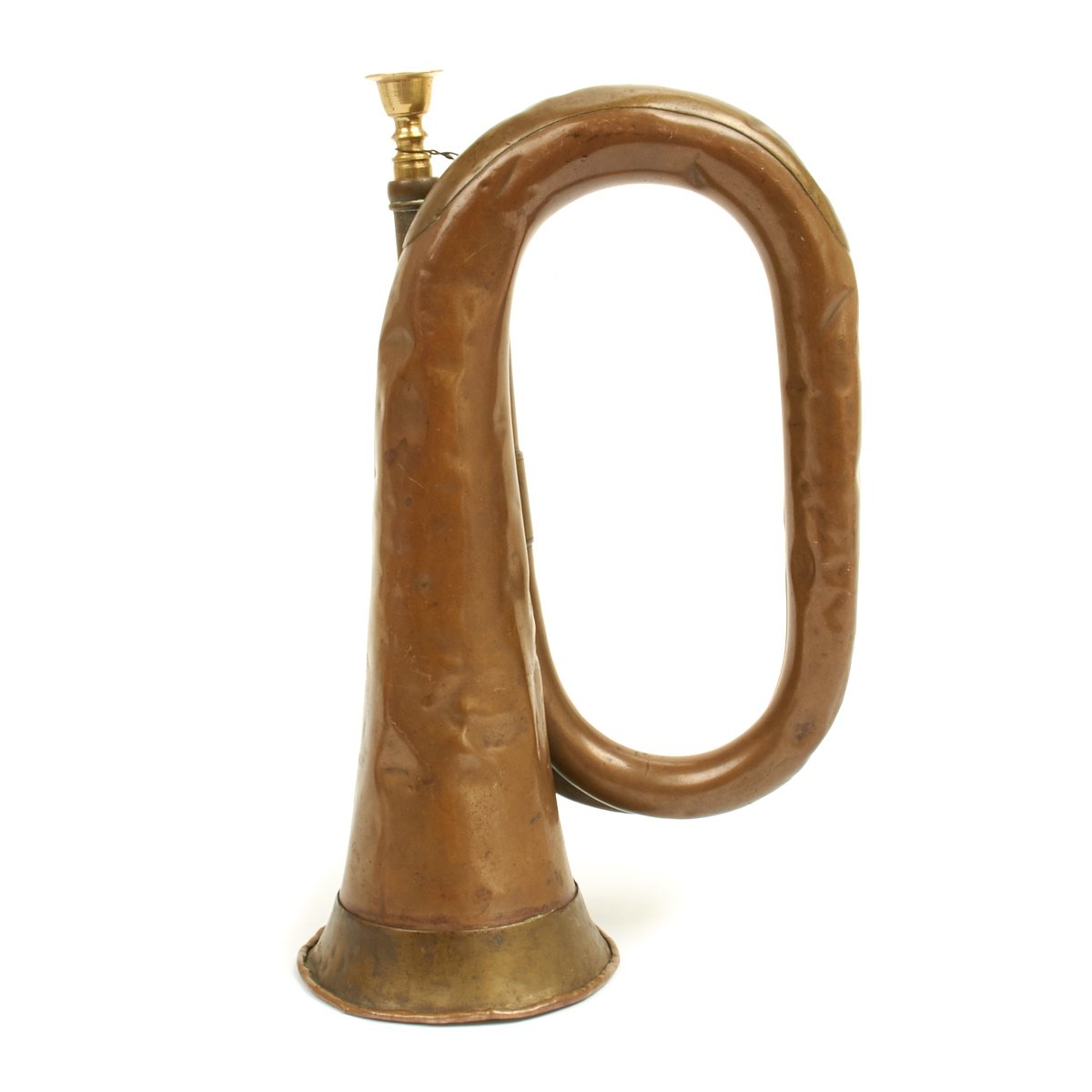 Original British WWI Regimental Bugle by J. Higham Ltd. - Dated 1914 ...