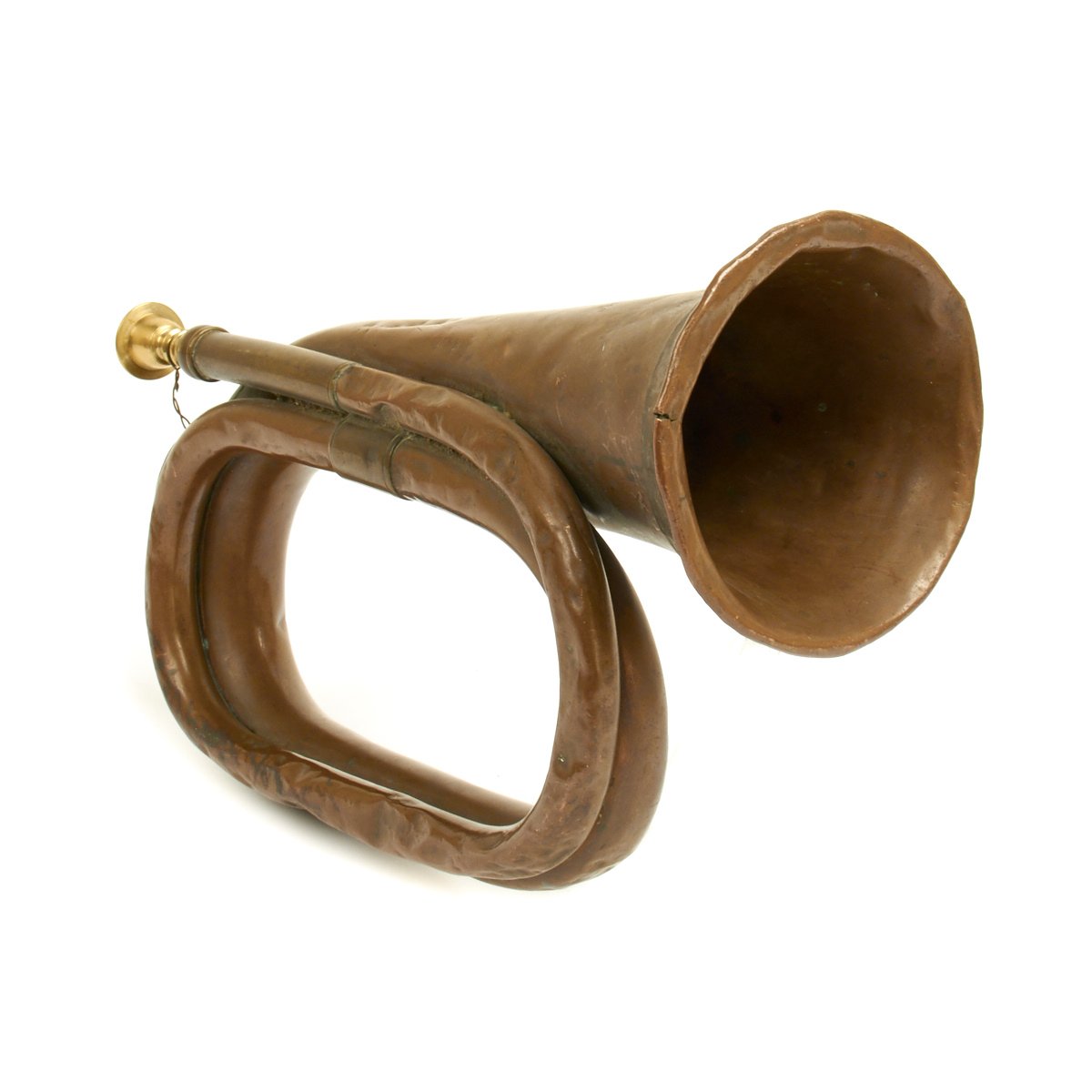 Original British WWI Regimental Bugle by J. Higham Ltd. - Dated 1914 ...