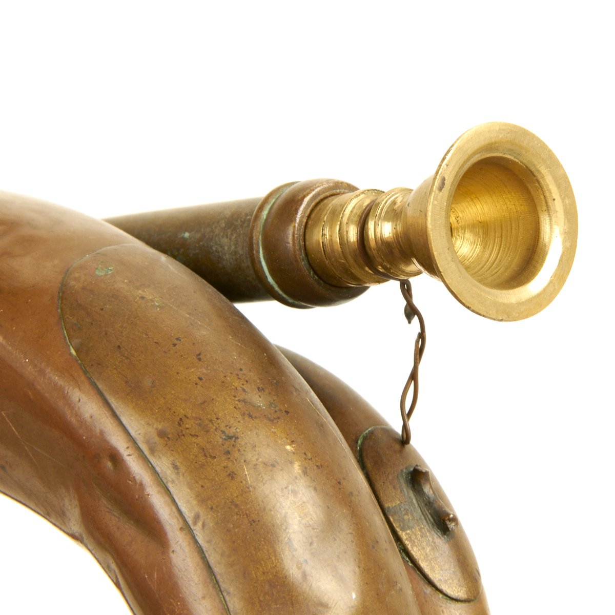 Original British WWI Regimental Bugle by J. Higham Ltd. - Dated 1914 ...