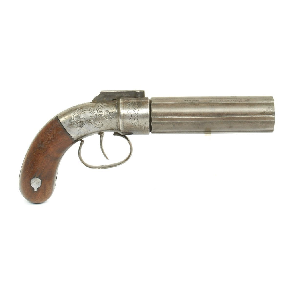 Original U.S. Sprague & Marston Double Action Pepperbox Revolver - Cir ...