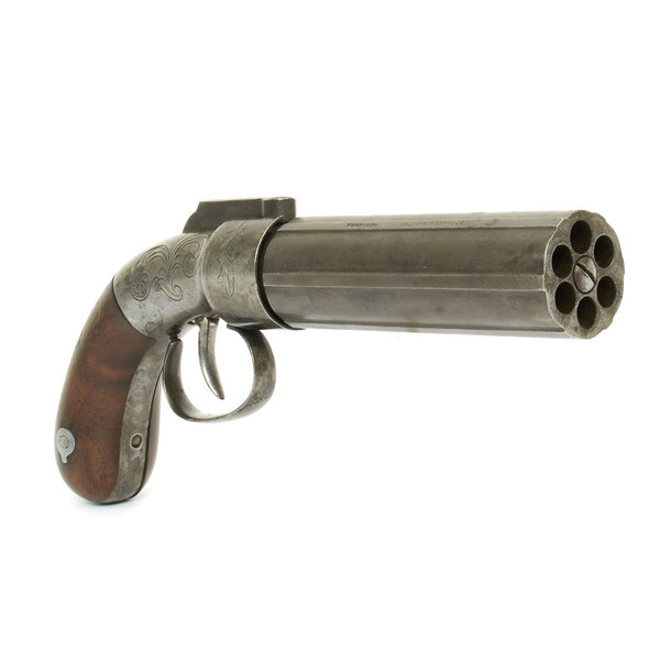 Original U.S. Sprague & Marston Double Action Pepperbox Revolver - Cir ...