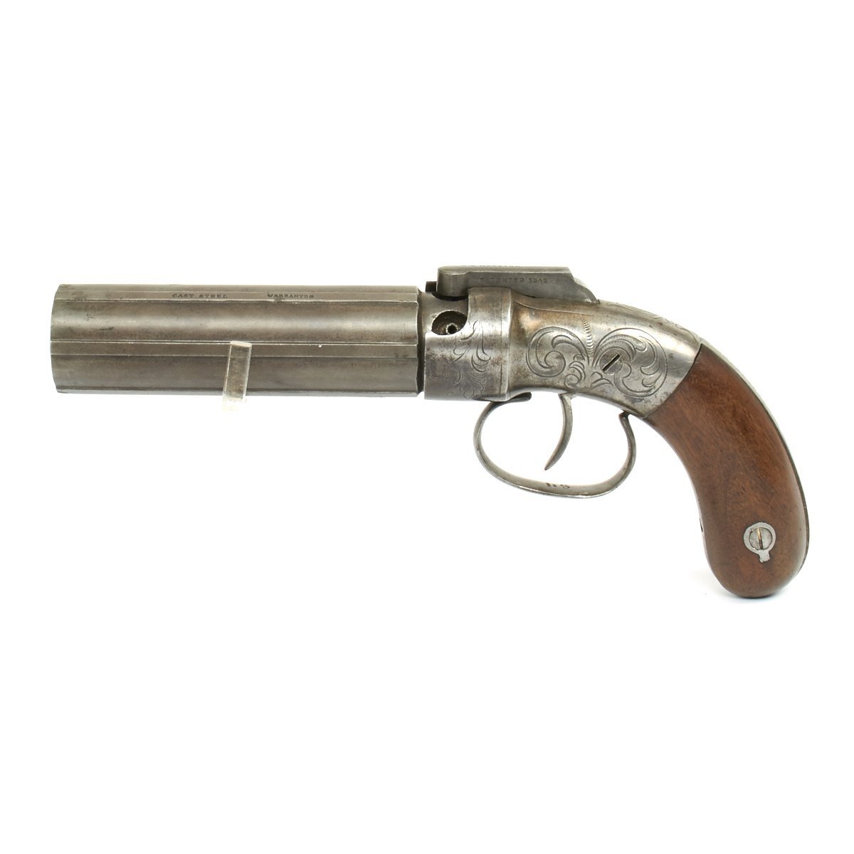 Original U.S. Sprague & Marston Double Action Pepperbox Revolver - Cir ...