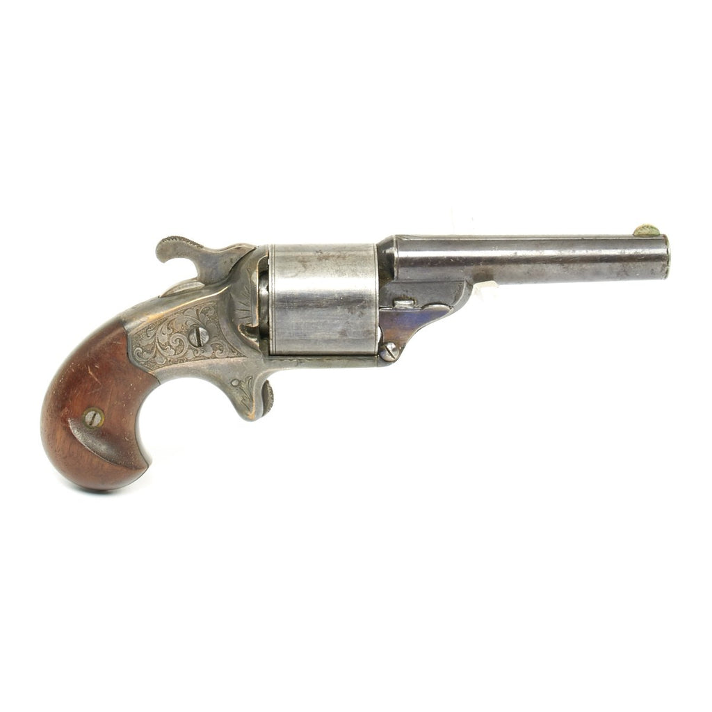 Original U.S. Civil War Era Moore's Teat Fire .32 Cal Revolver Serial ...