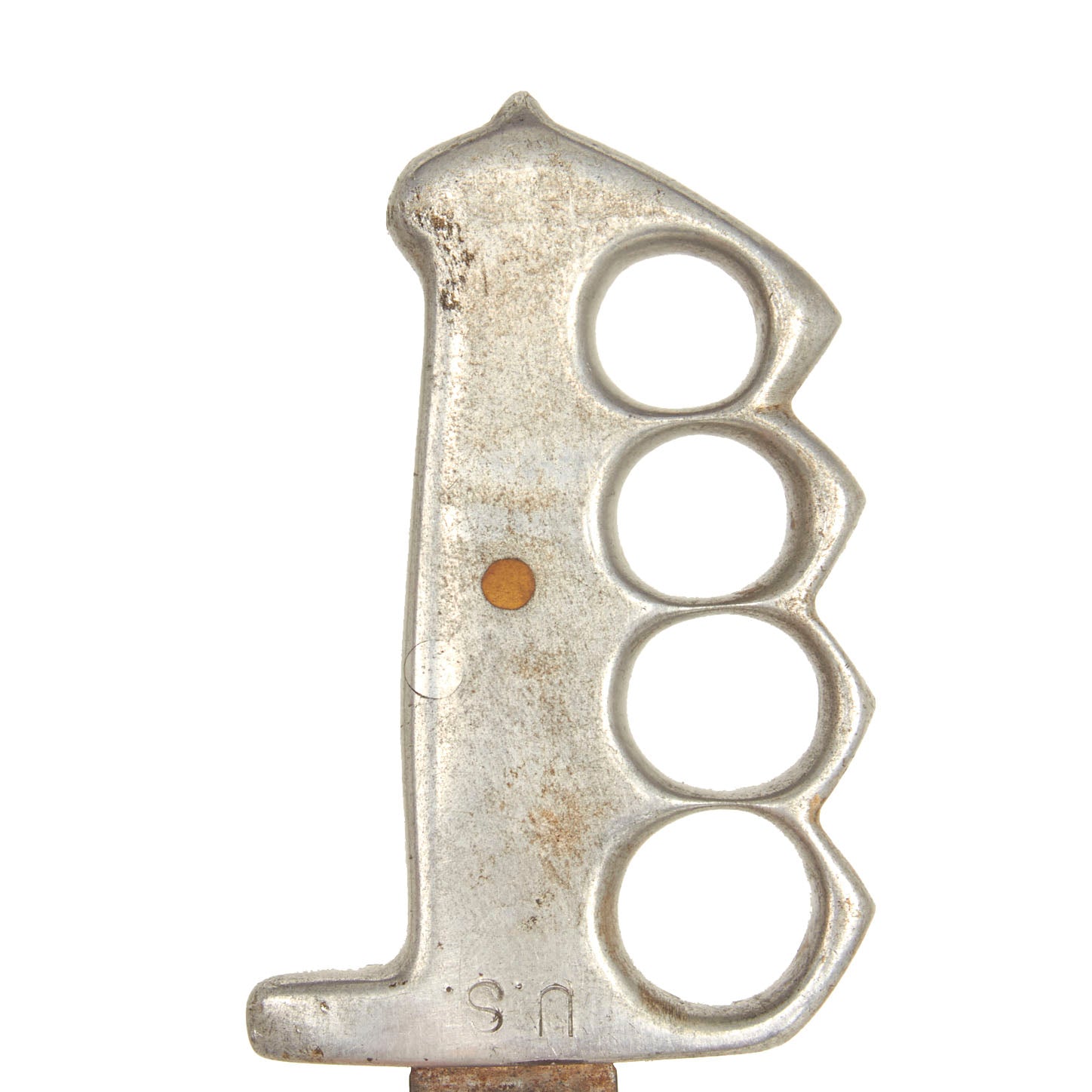 Original U.S. WWII Custom M-1918 Inspired Knuckle Duster Fighting Knif ...