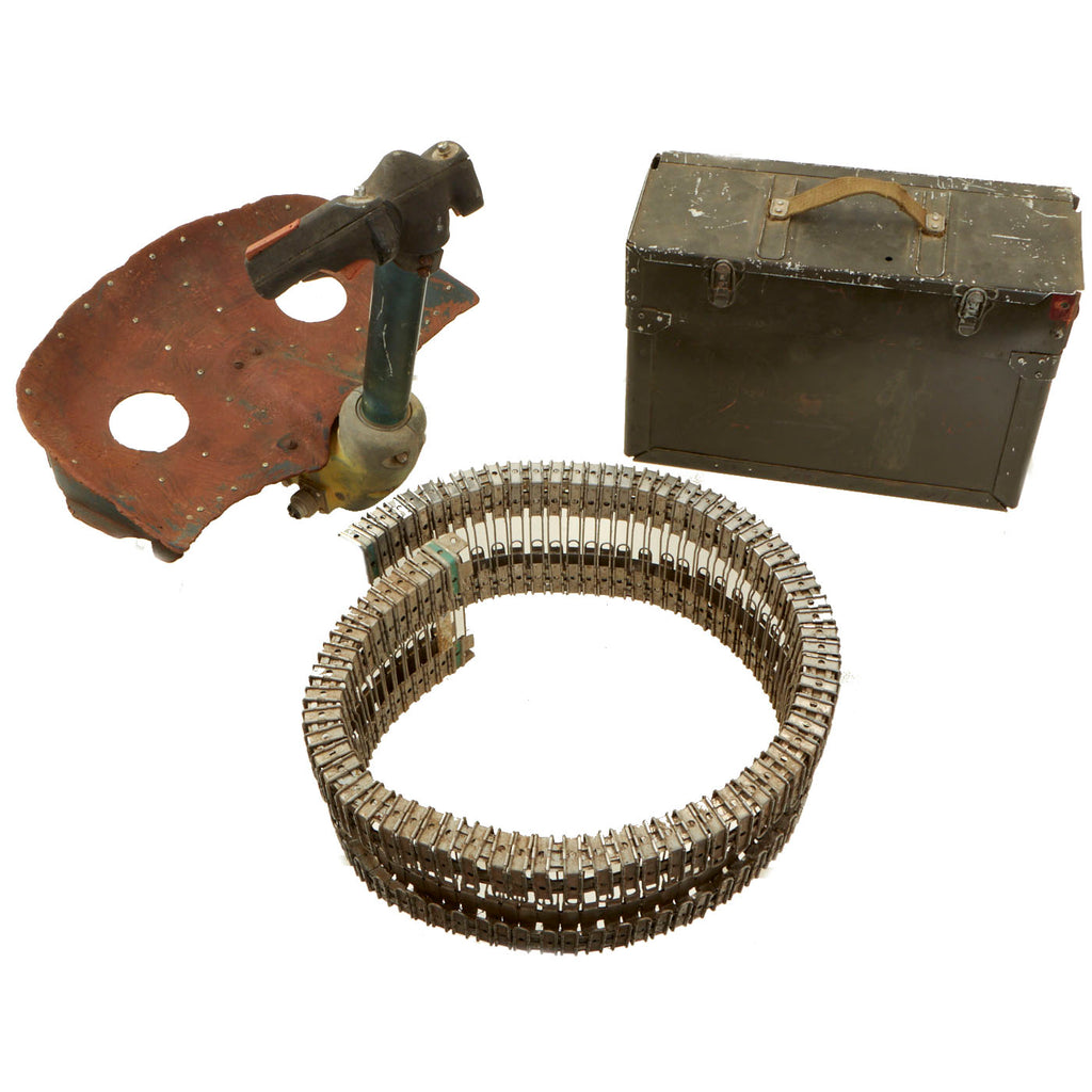 Original U.S. WWII B-24 Bombardier Chin Turret Seat With .50 Cal Ammun ...