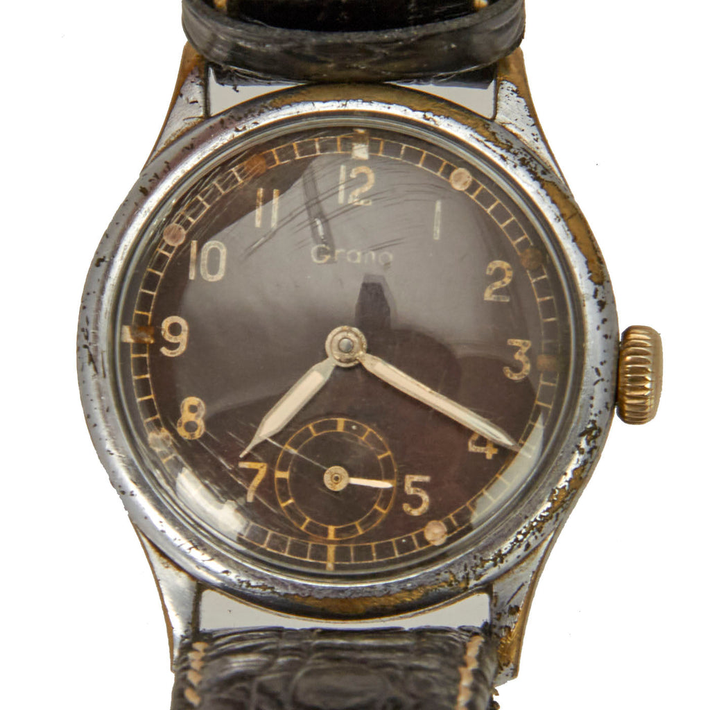 Original German WWII Wehrmacht D-H Wrist Watch by Silvana - Fully ...