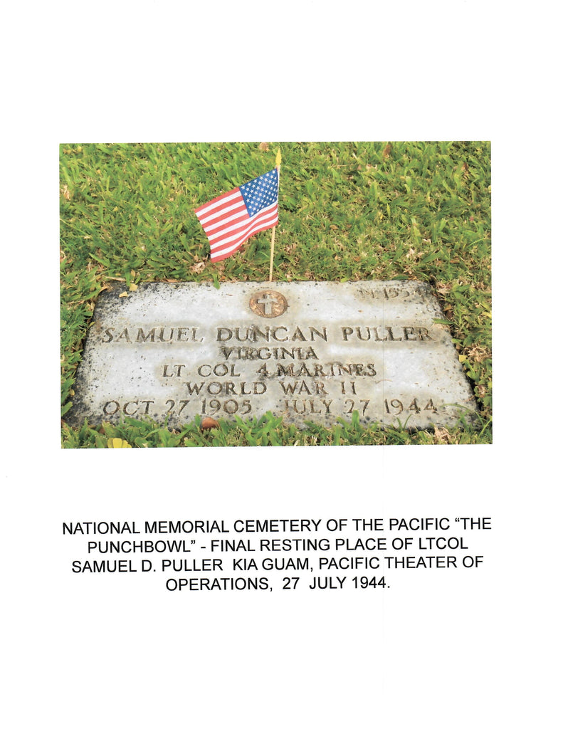 Original U.S. WWII Mameluke Sword of Lieutenant Colonel Samuel Puller ...