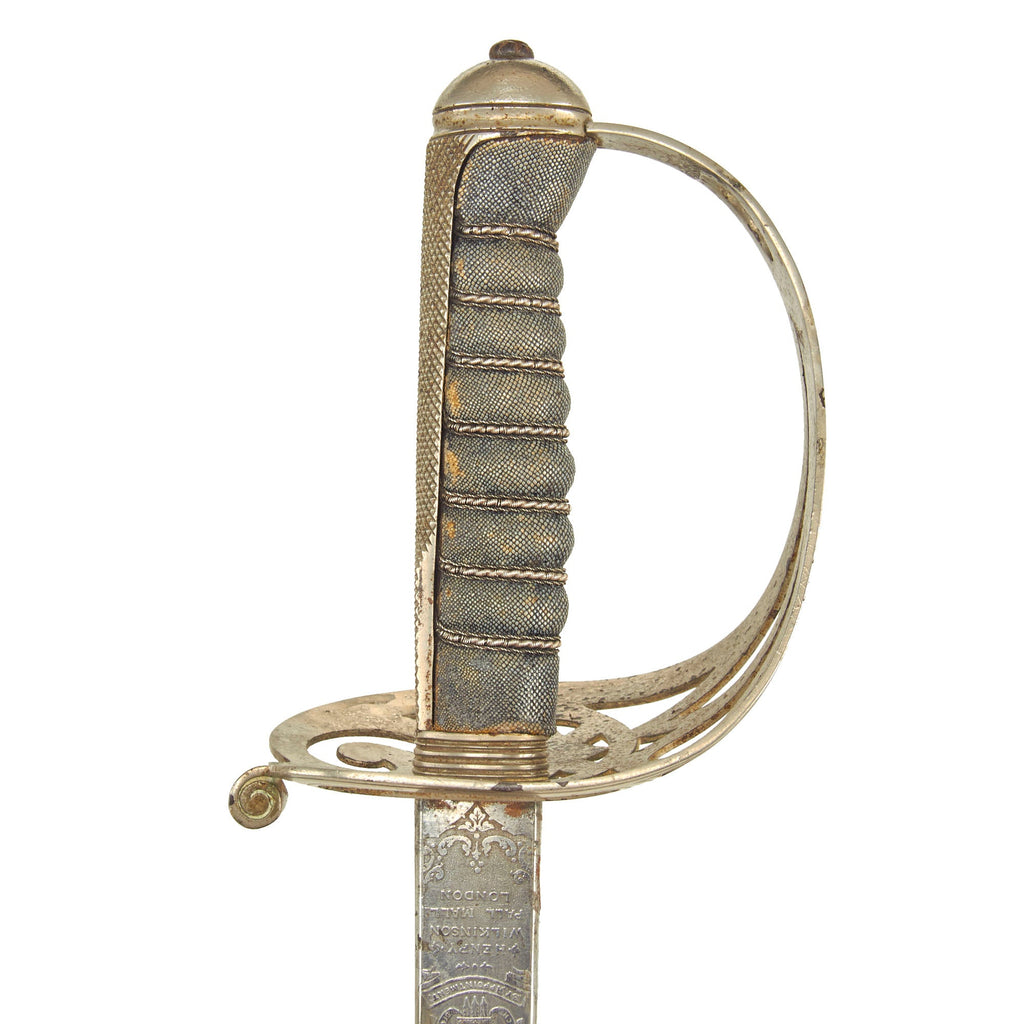 Original British WWI Pattern 1895 Light Officer’s Sword and Scabbard b ...