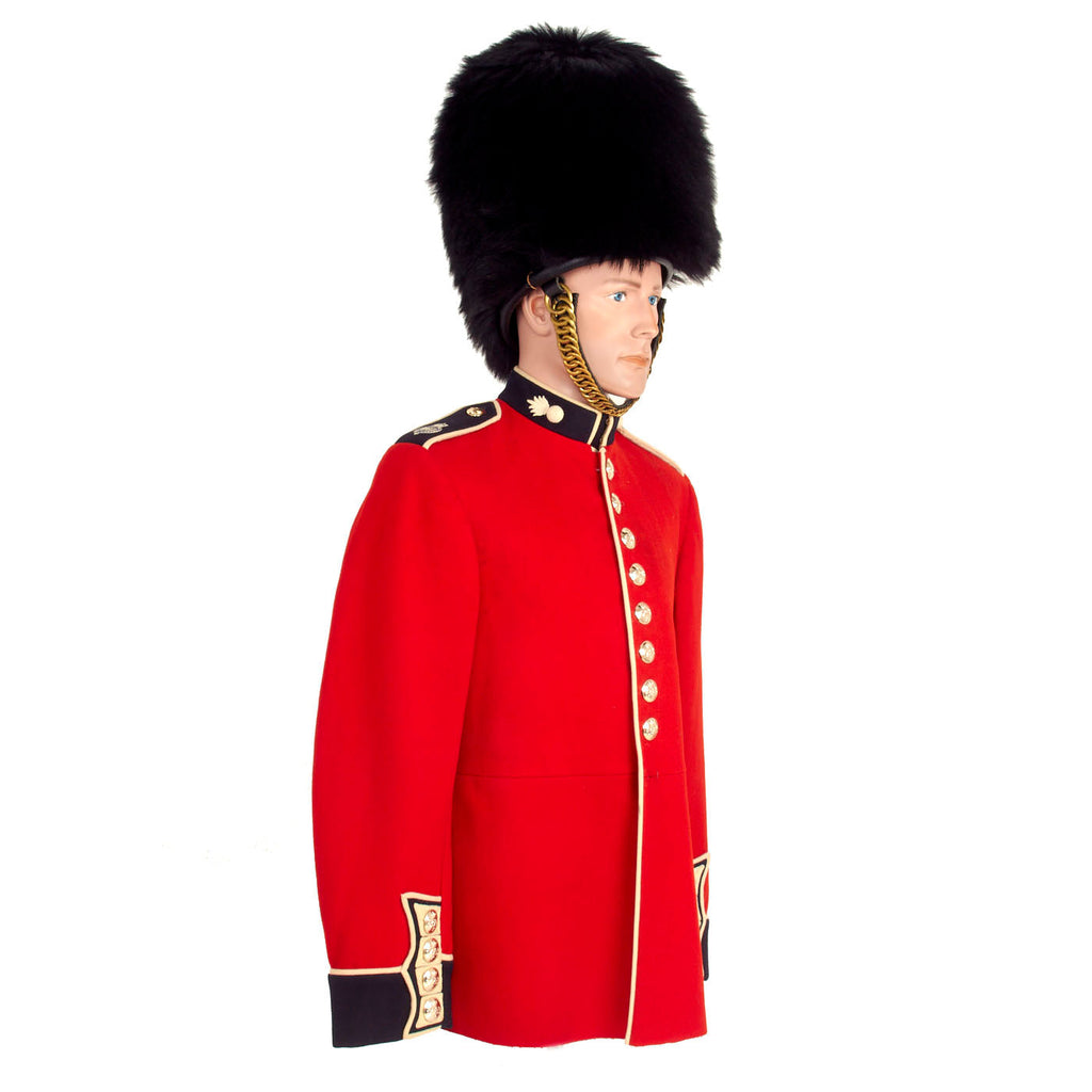 Original British Grenadier Guards Bearskin Helmet & Home Service Dress ...