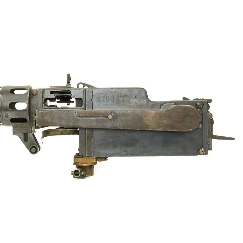 Original German WWI Maxim LMG 08/15 Aircraft Display Machine Gun - Spa ...