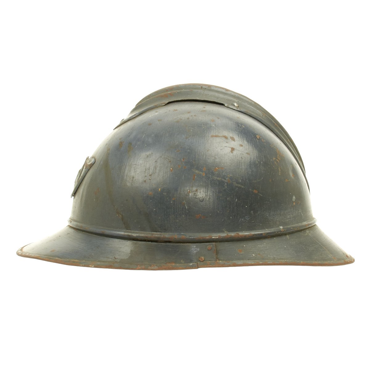 Original French WWI M1915 Adrian Mountain Trooper Chasseurs Helmet - H ...