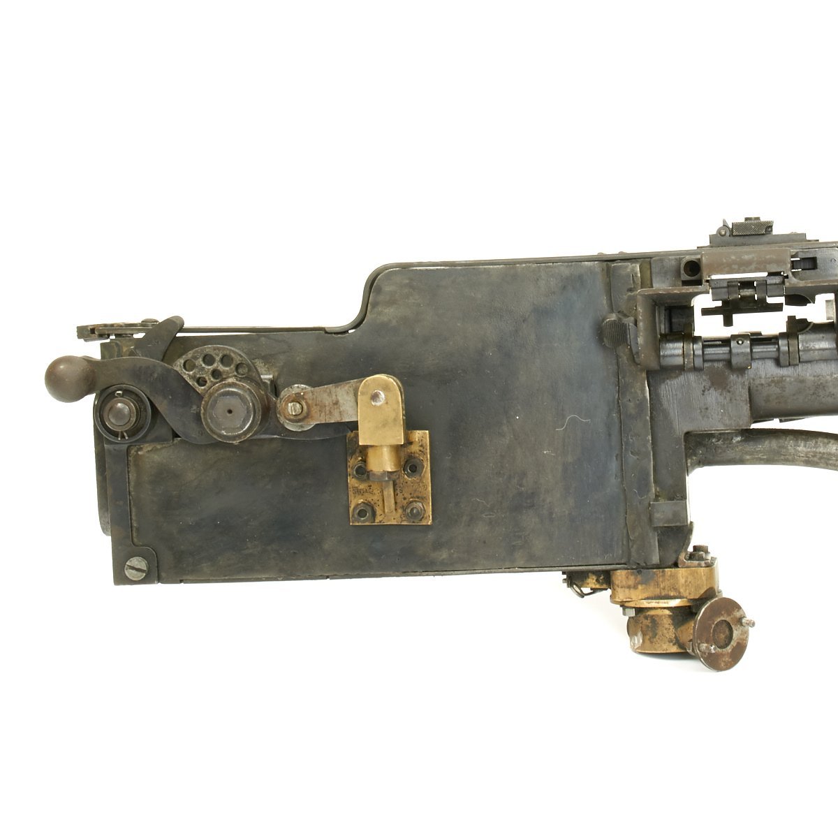 Original German WWI Maxim LMG 08/15 Aircraft Display Machine Gun ...