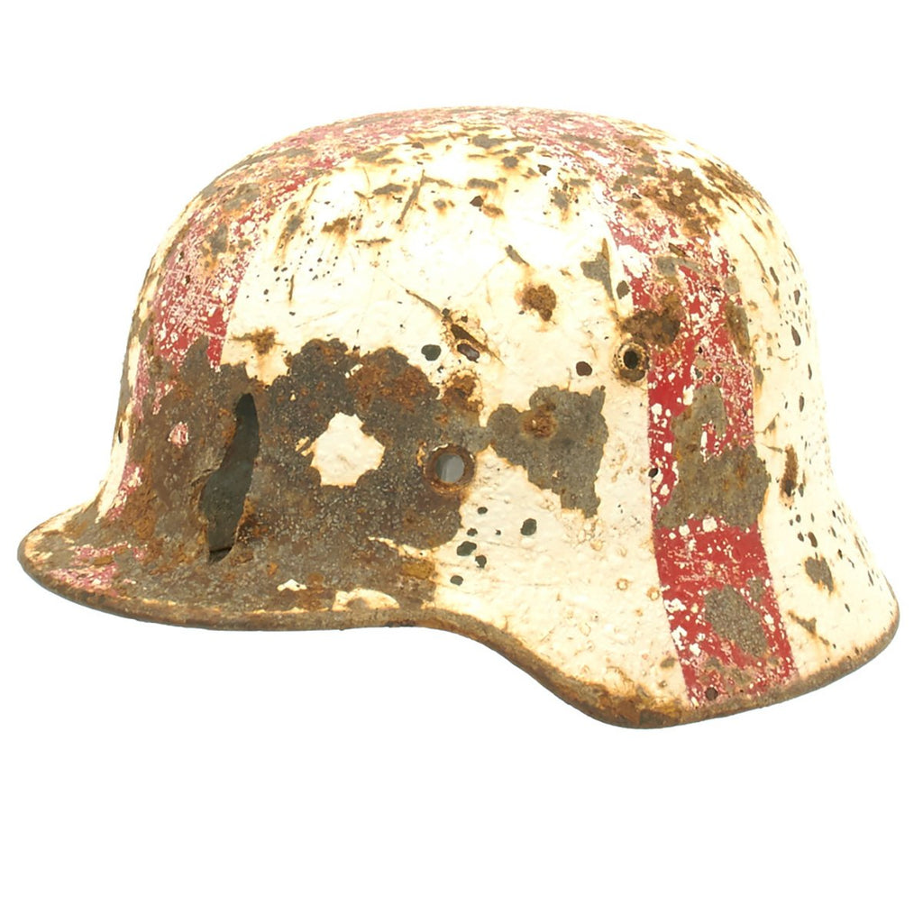 Original German WWII Eastern Front Winter Medic KIA Shot Through Named ...