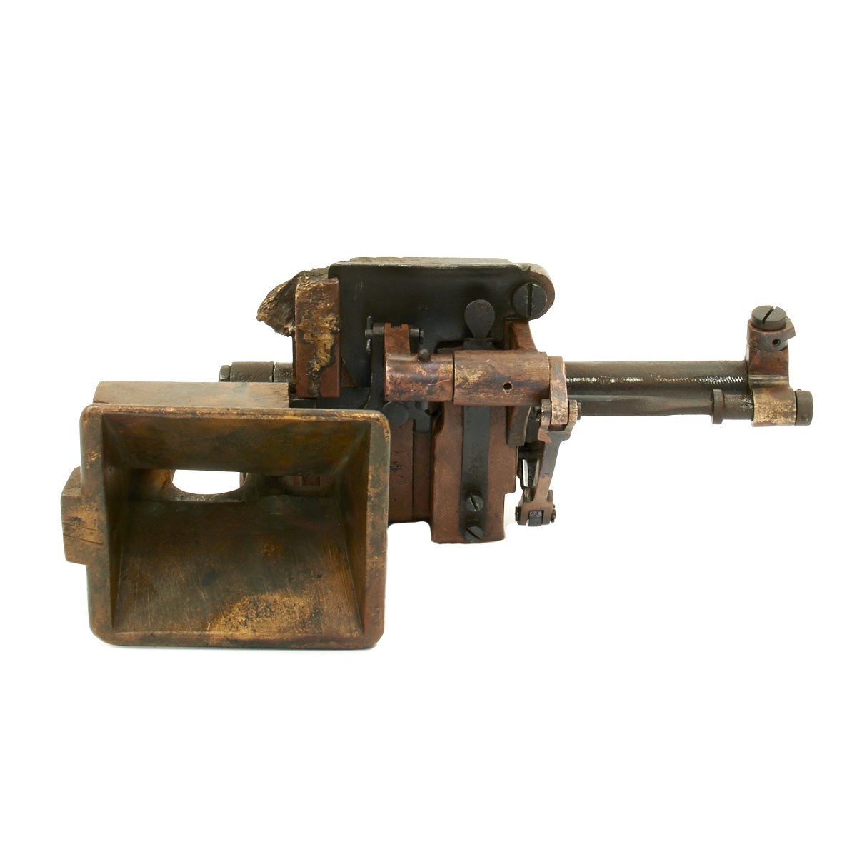Original British WWI Brass Maxim Vickers .303 Belt Loading Machine MKII ...