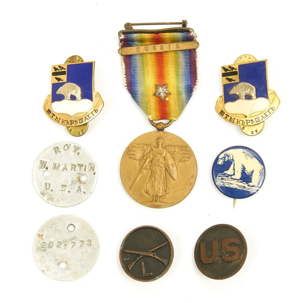 Original U.S. WWI Polar Bear 339th Infantry Regiment “Detroit's Own ...