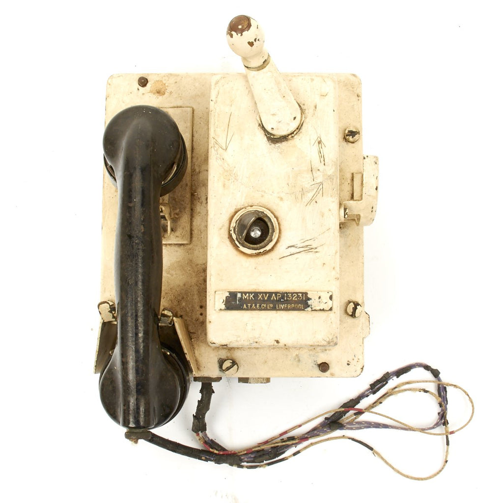 Original British WWII HMS Terrapin Submarine MK XV Telephone ...