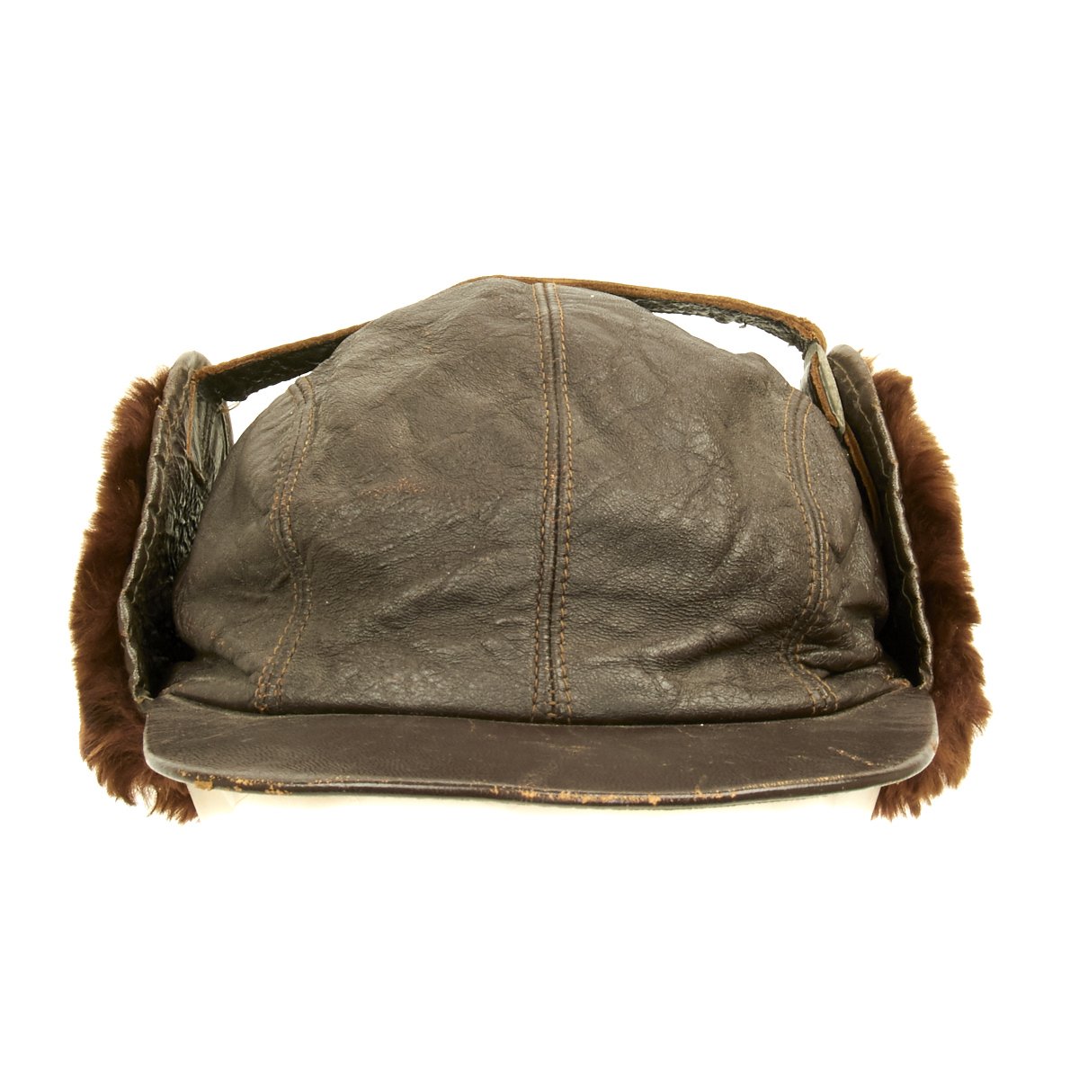 Original U.S. WWII USAAF British Made B-2 Style Winter Flying Cap ...