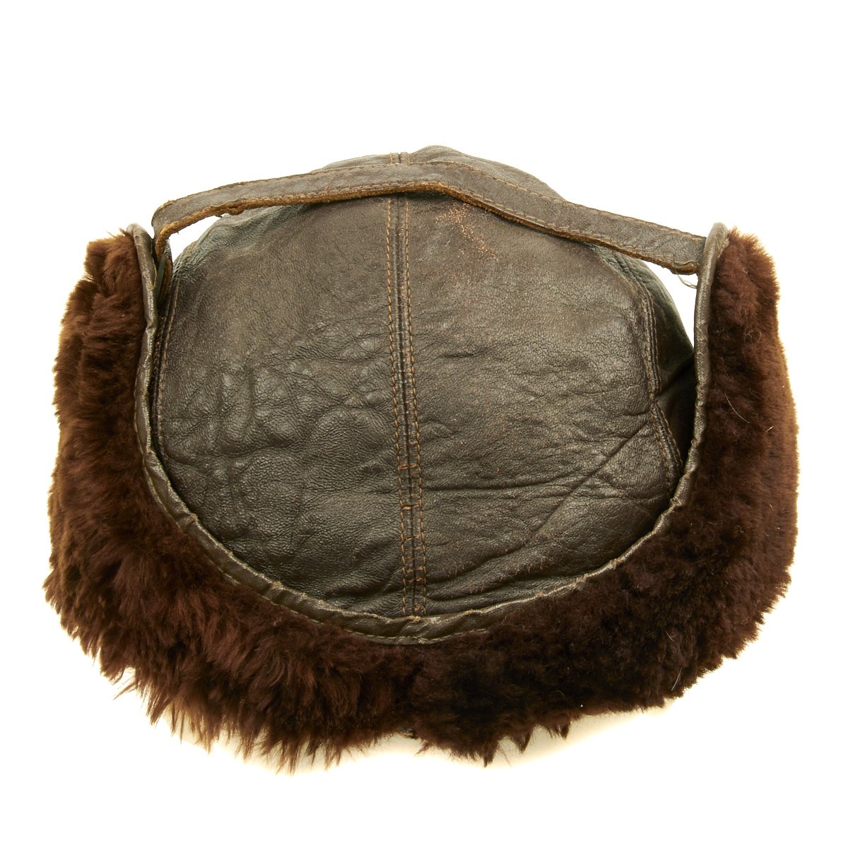 Original U.S. WWII USAAF British Made B-2 Style Winter Flying Cap ...
