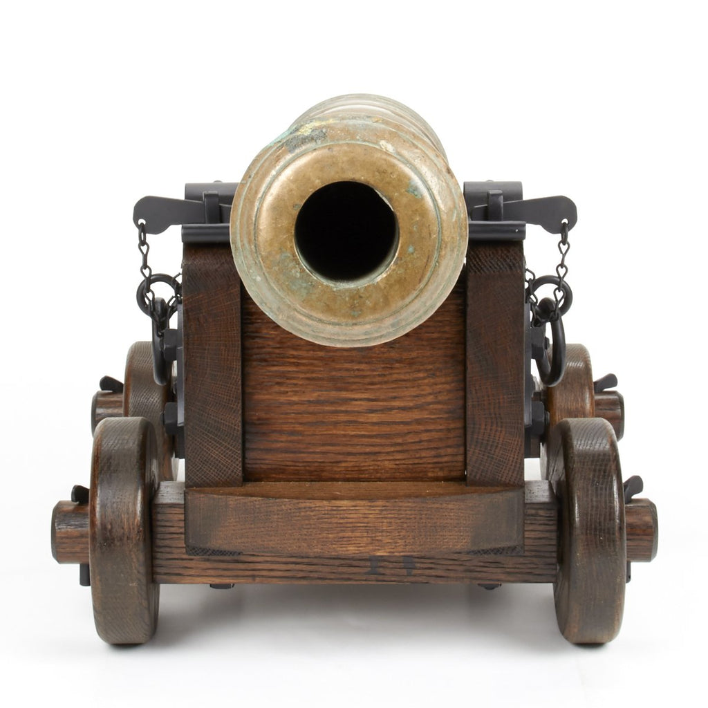 Original Late 18th Century Bronze 3-Pounder Grasshopper Cannon with Oa ...