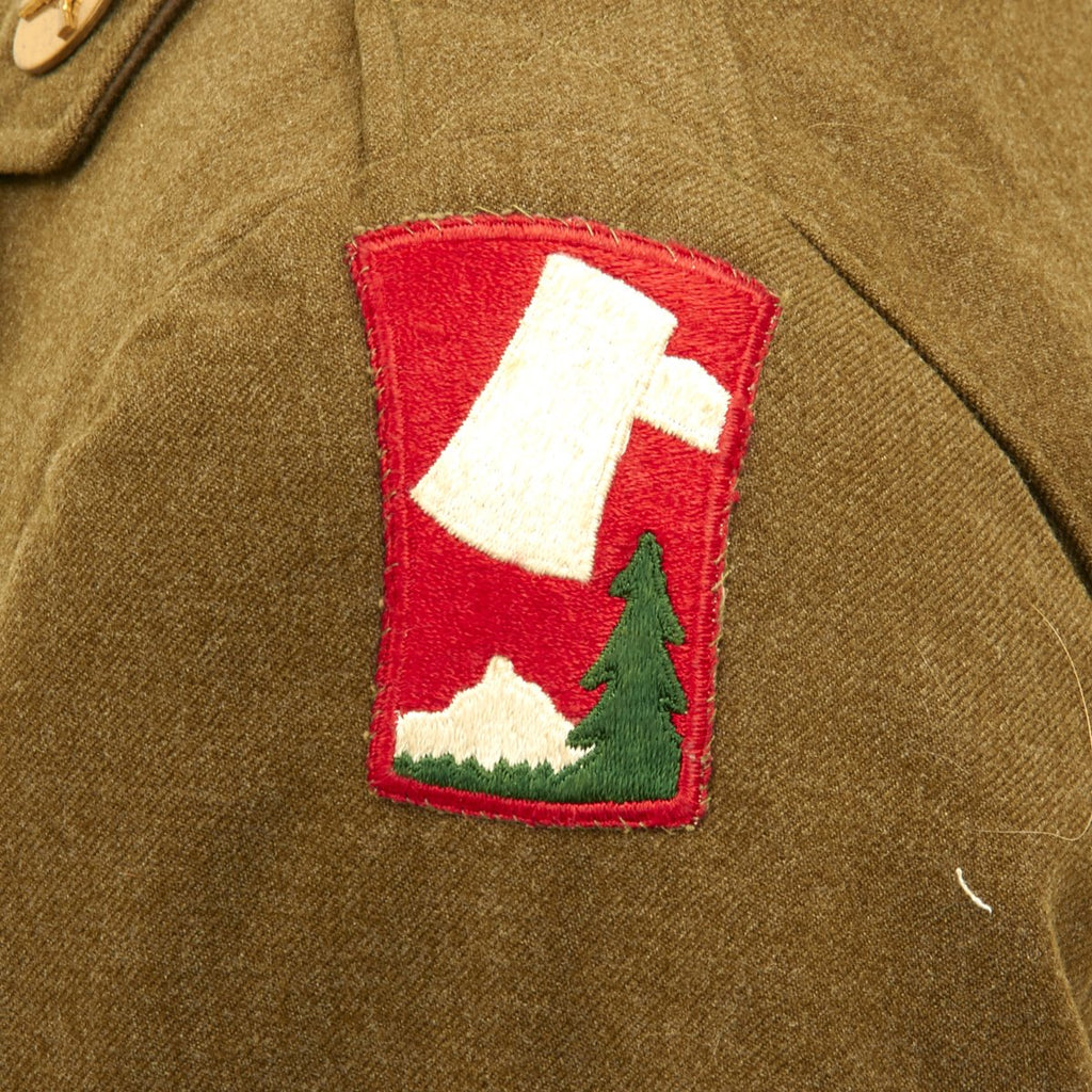 Original U.S. WWII 311th Regiment 78th Infantry Division Named Grouping ...