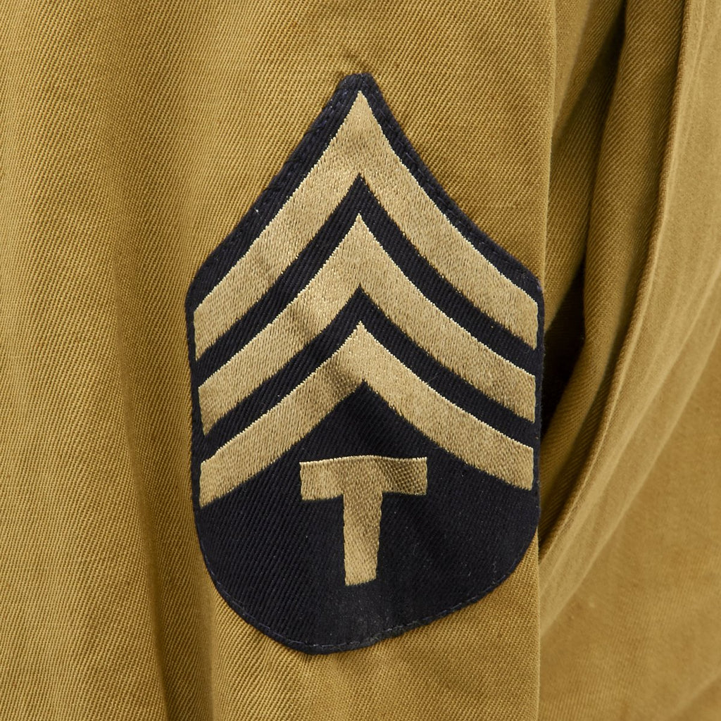 Original U.S. WWII 101st Airborne M1942 Paratrooper Jacket with Invasi ...