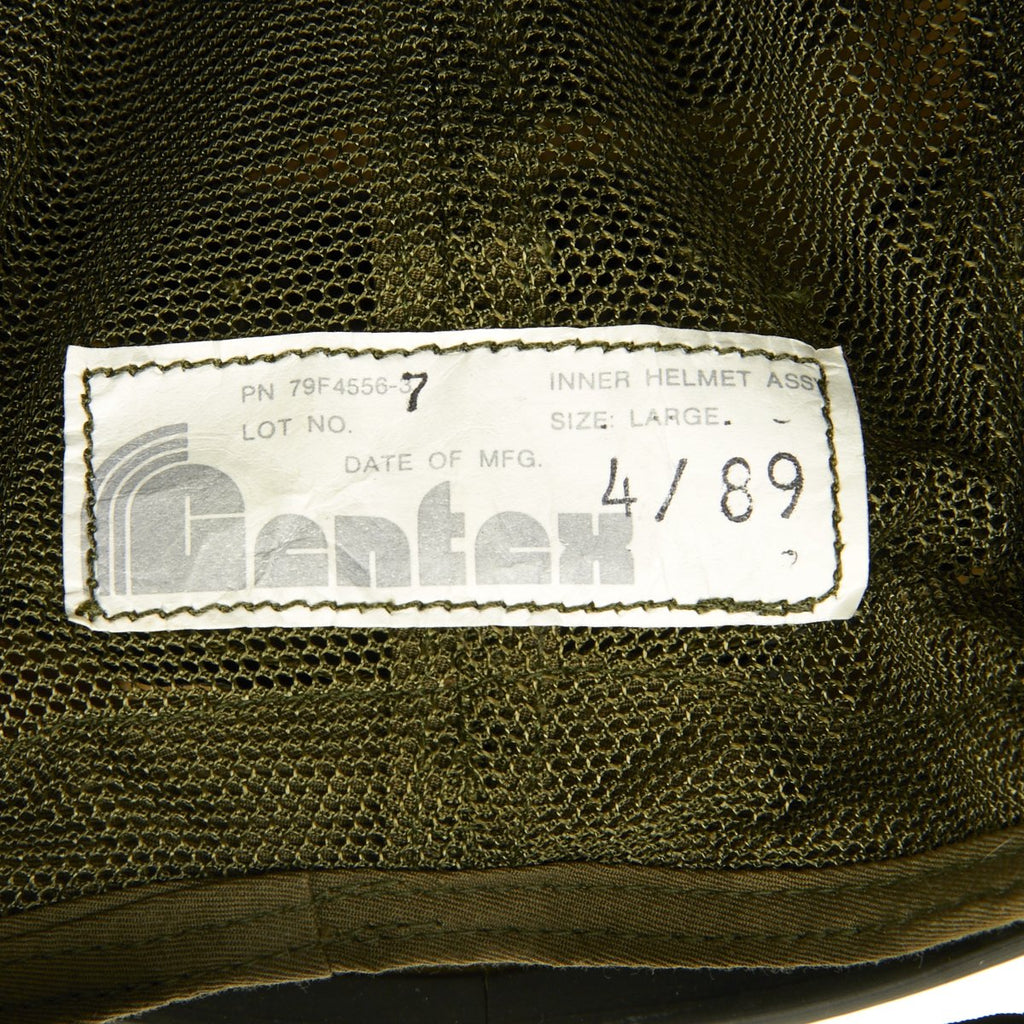 Original Canadian Air Force Gentex Model 411 Flying Helmet - Unissued ...