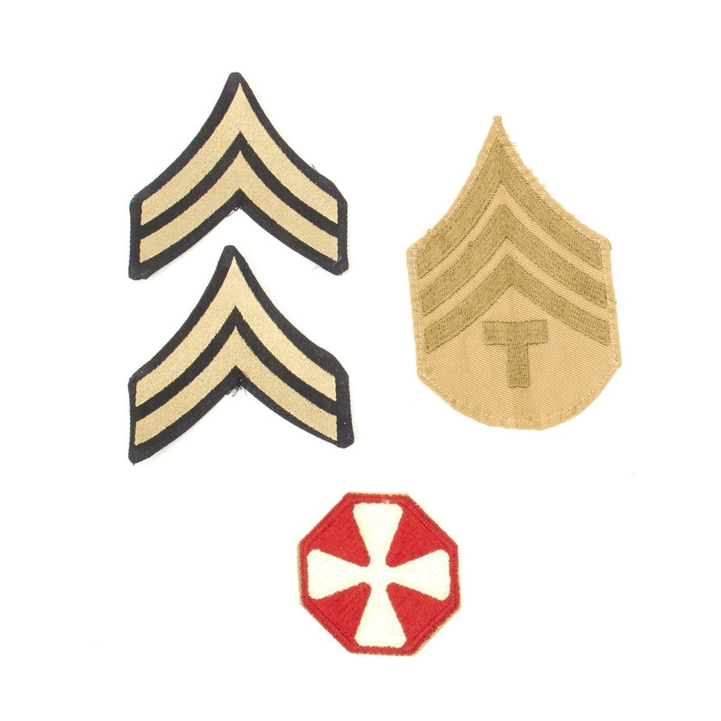 Original U.S. WWII 158th Regimental Combat Team Bushmasters Named Grou ...