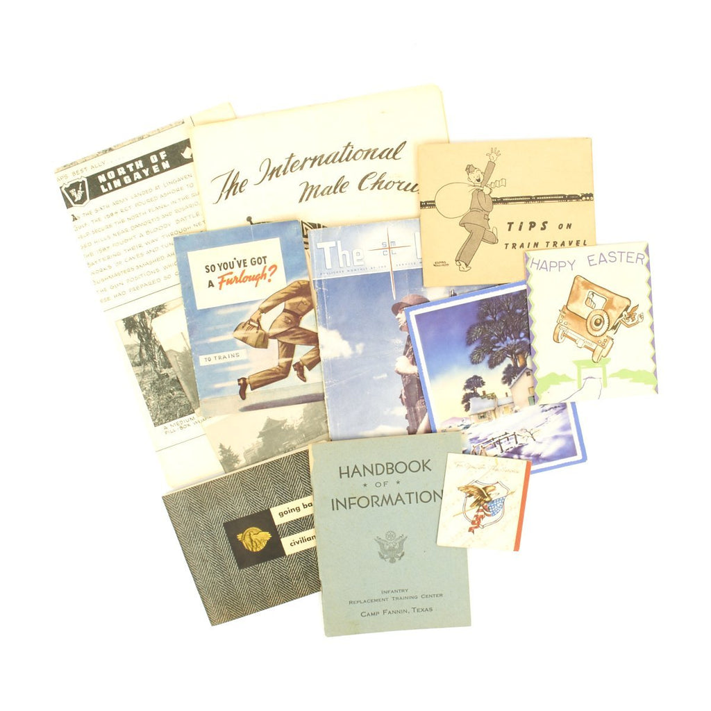 Original U.S. WWII 158th Regimental Combat Team Bushmasters Named Grou ...