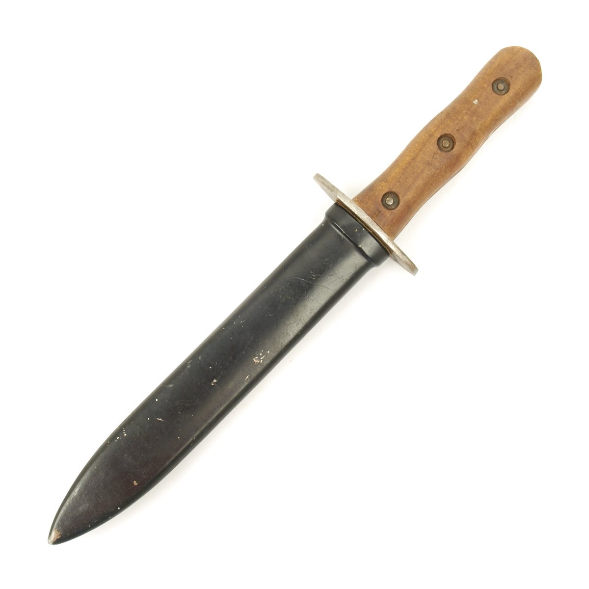 Original Italian WWII Fascist Fighting Knife with Steel Scabbard ...