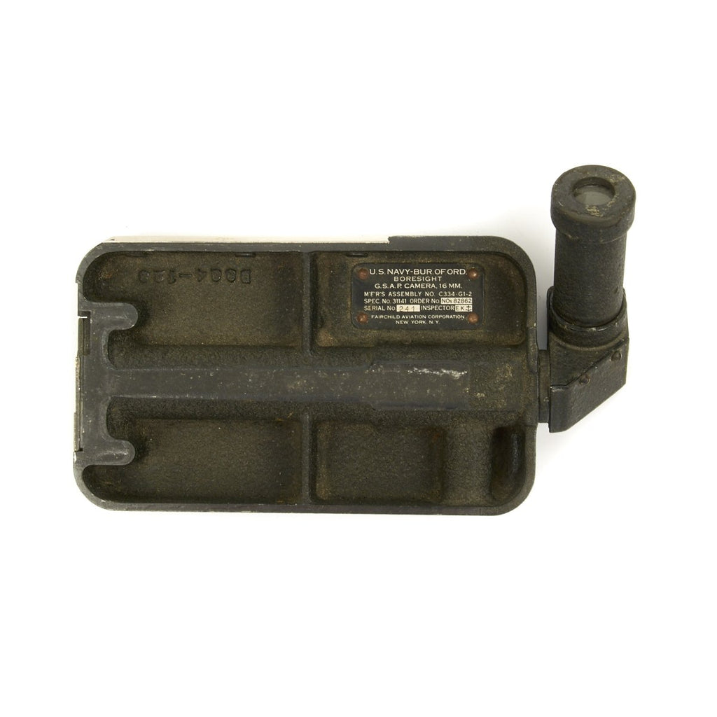 Original U.S. WWII Army Air Force 16mm GSAP Camera with Case and NOS F ...