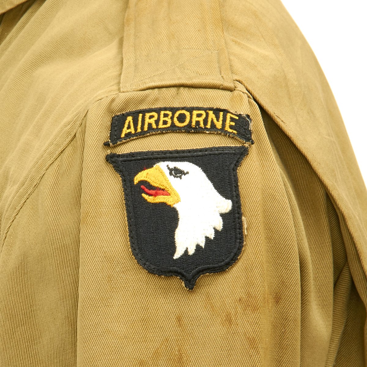 Original U.S. WWII 101st Airborne M1942 Paratrooper Jacket with Invasi ...