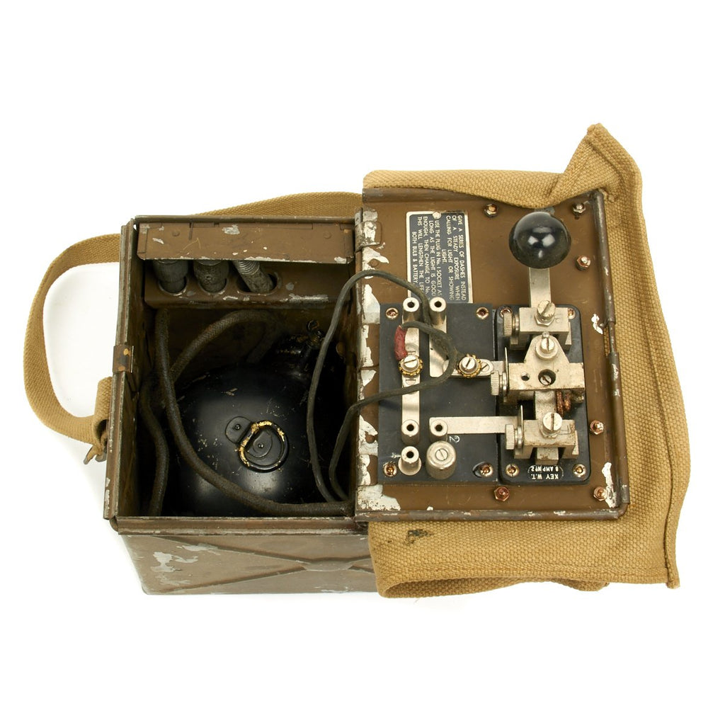 Original British WWII Signal Lamp Daylight Short Range MkII with Morse ...