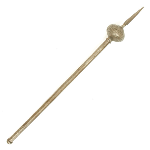 Original Victorian Era Indian Steel Engraved Ceremonial War Mace ...