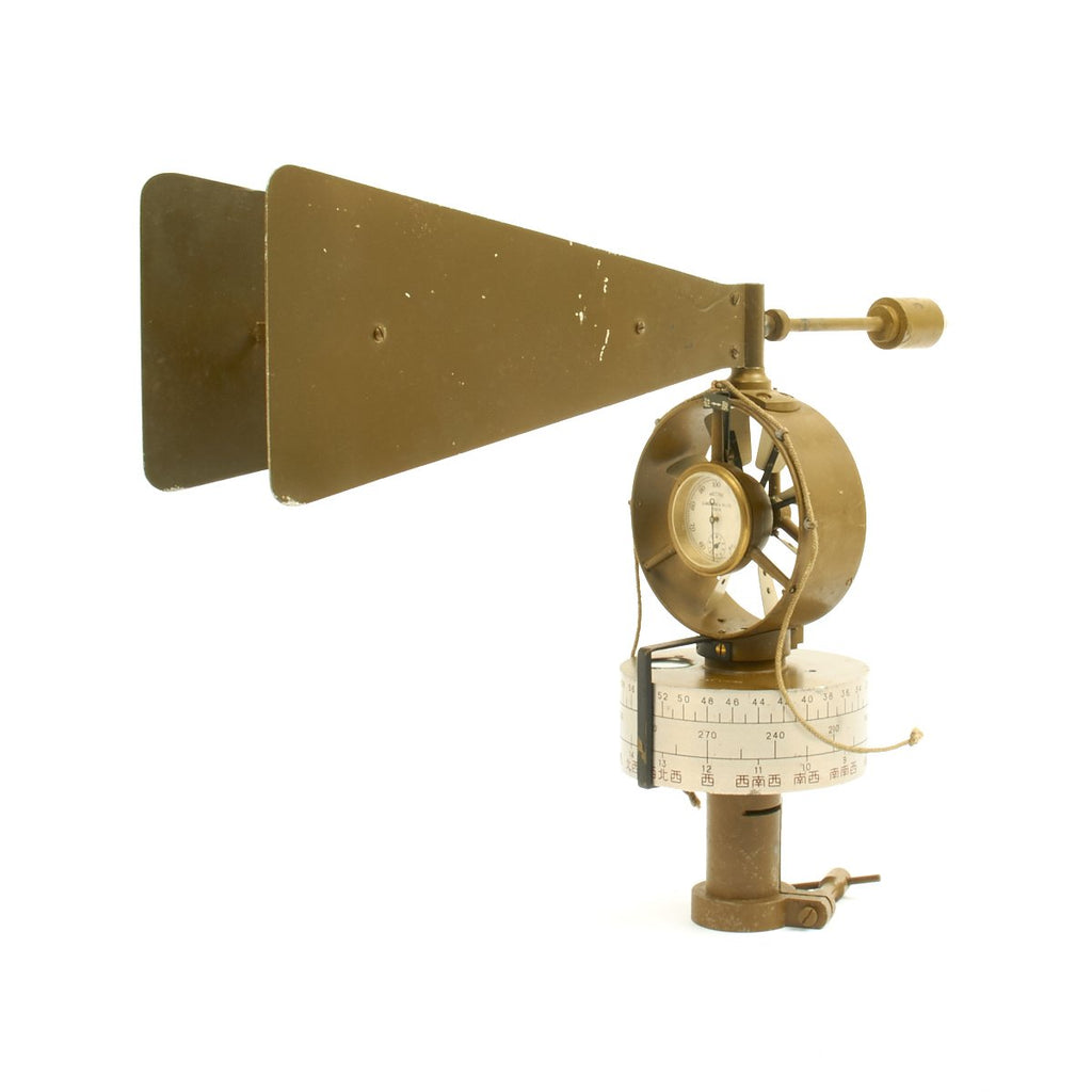 Original Japanese WWII Army Air Service Cased Anemometer with Tripod in ...