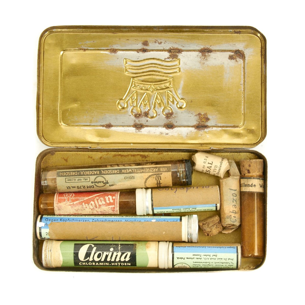 Original German WWII Field Medic First Aid Medical Set in Leather Medic ...