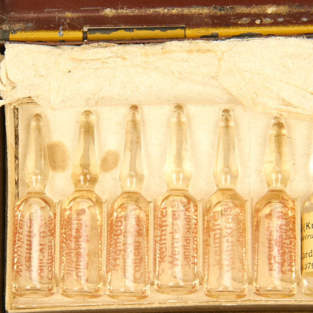 Original German WWII Field Medic First Aid Medical Set in Leather Medic ...