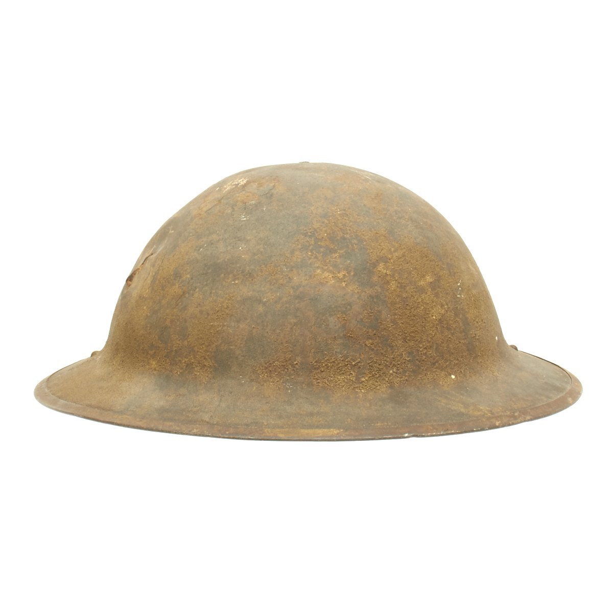 Original U.S. WWI M1917 102nd Field Artilley Regiment Doughboy Helmet ...