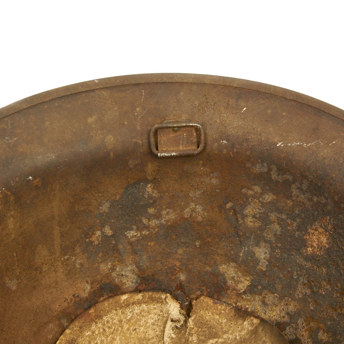 Original U.S. WWI M1917 102nd Field Artilley Regiment Doughboy Helmet ...