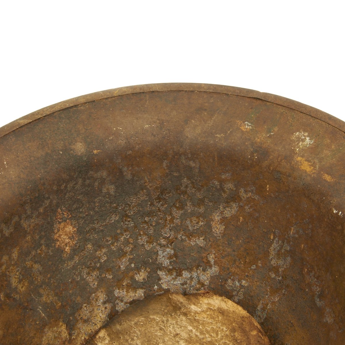 Original U.S. WWI M1917 102nd Field Artilley Regiment Doughboy Helmet ...