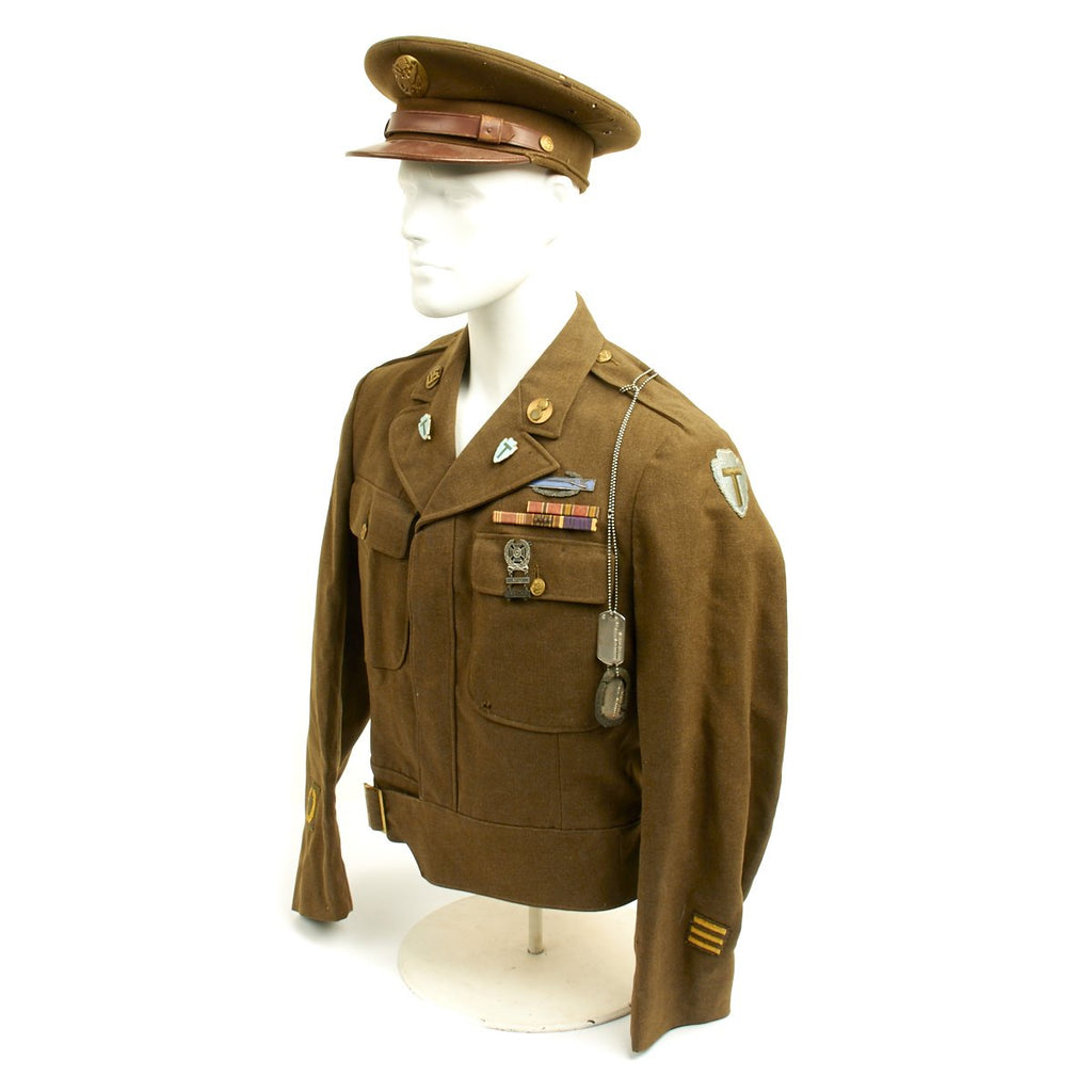 Original U.S. WWII 36th Infantry Division Bronze Star Named Grouping ...